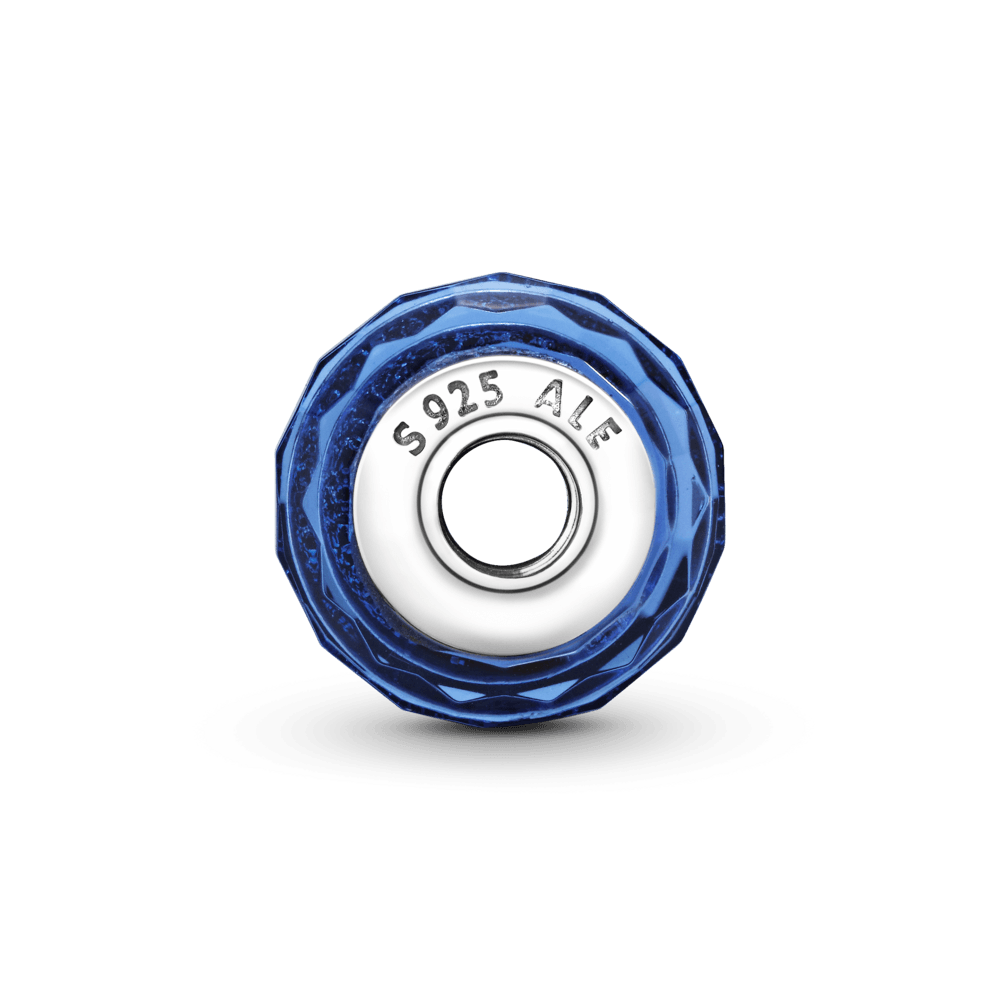 Charm Cristal de Murano Facetado Iridescente|Pandora