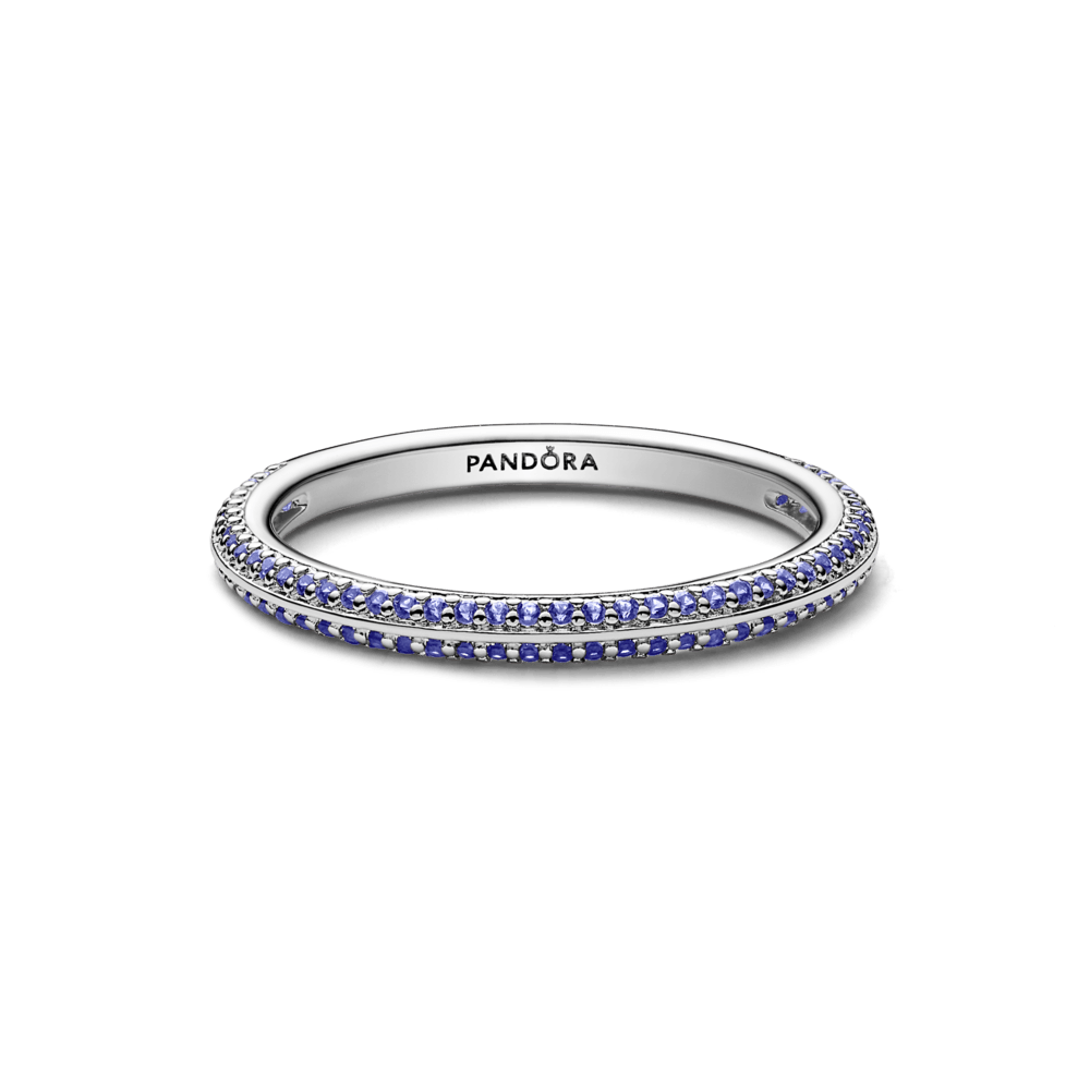 Anillo de Pavé Azul Pandora Me|Pandora - Pandora™ PA Joyería Oficial