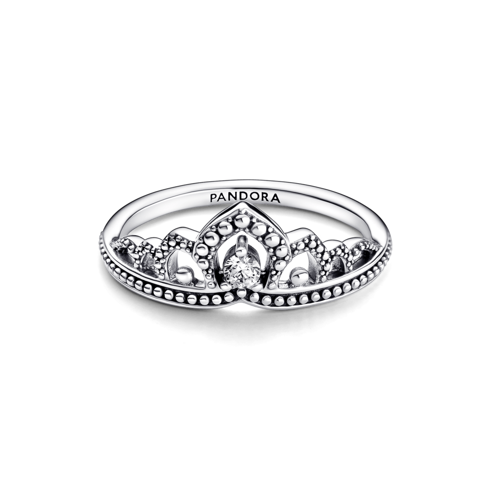 Anillo Tiara Real con Abalorios Pandora Plata Esterlina|Pandora ...