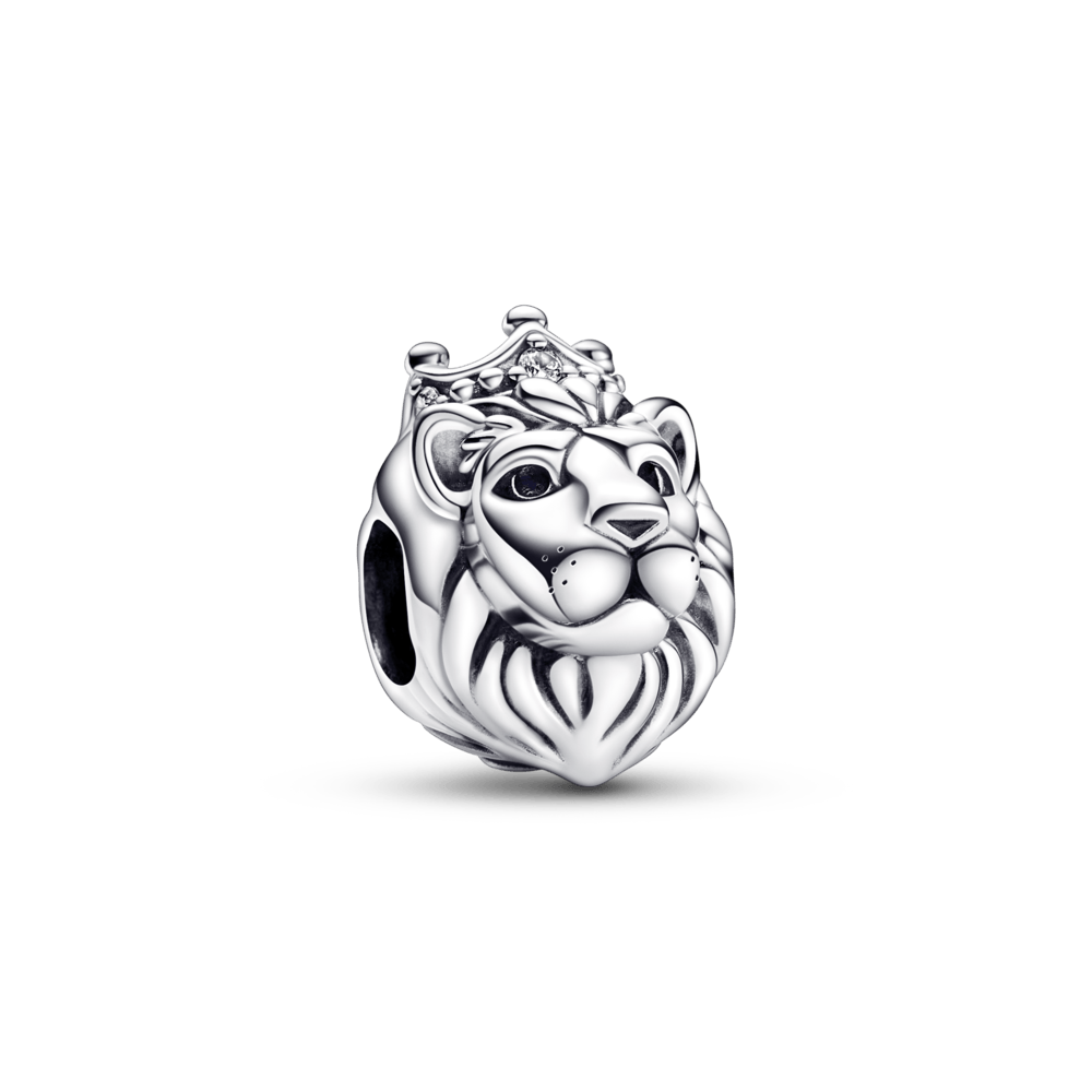 Charm León Real Pandora Plata Esterlina|Pandora