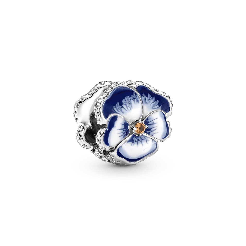 Charm Pensamiento Azul|Pandora - Pandora™ PA Joyería Oficial