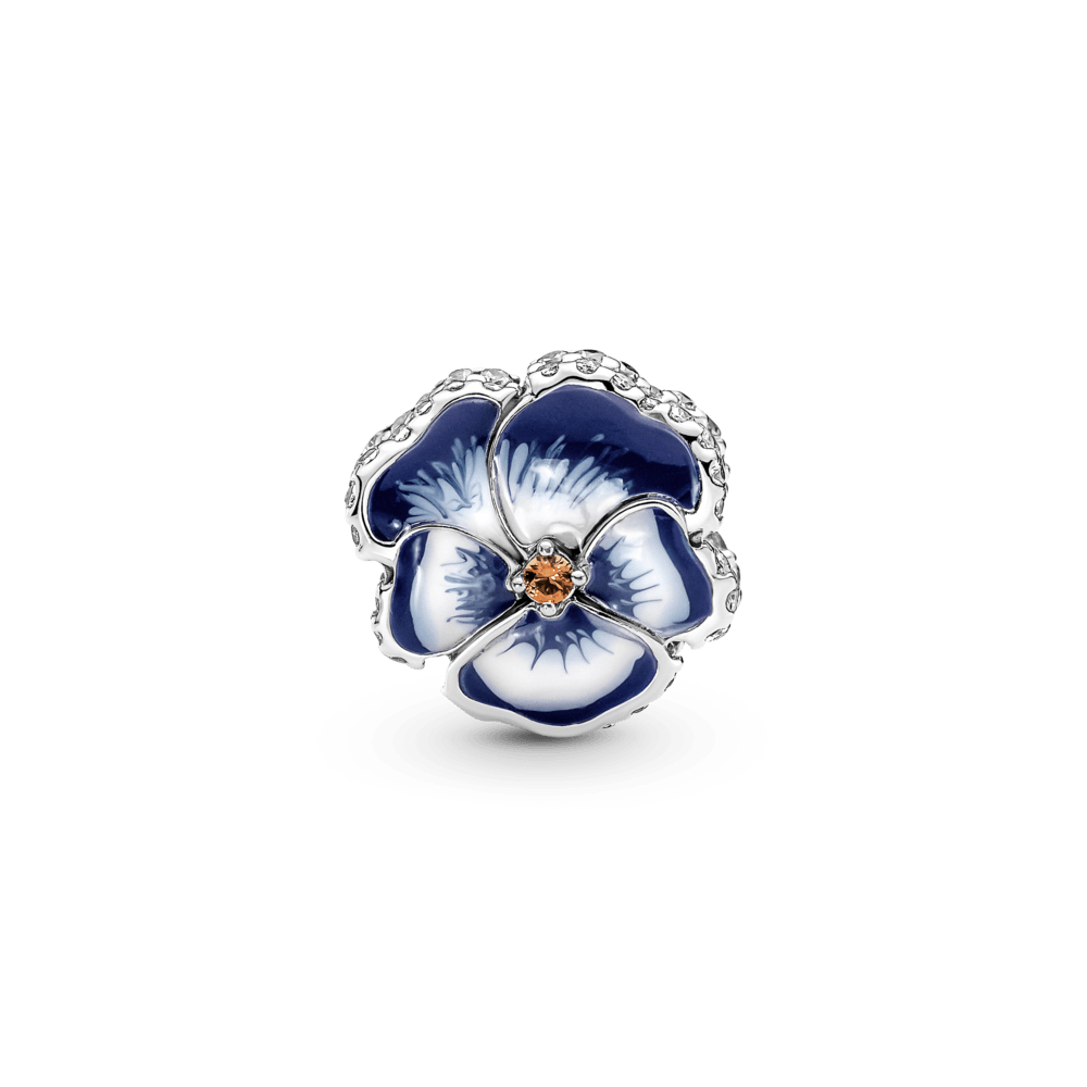Charm Pensamiento Azul|Pandora - Pandora™ PA Joyería Oficial