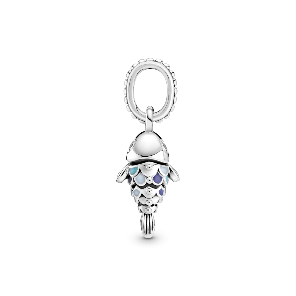 Charm Colgante Pez con Escamas Azules|Pandora - Pandora™ PA Joyería ...