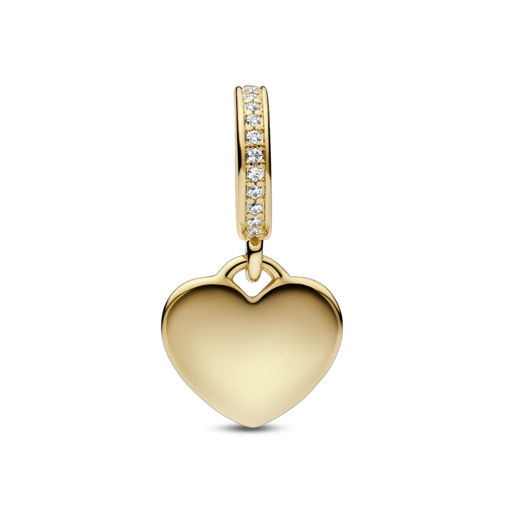 Charm Colgante Corazón Grabable|Pandora - Pandora™ PA Joyería Oficial