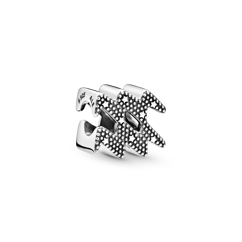 Charm del Zodíaco Acuario Resplandeciente|Pandora