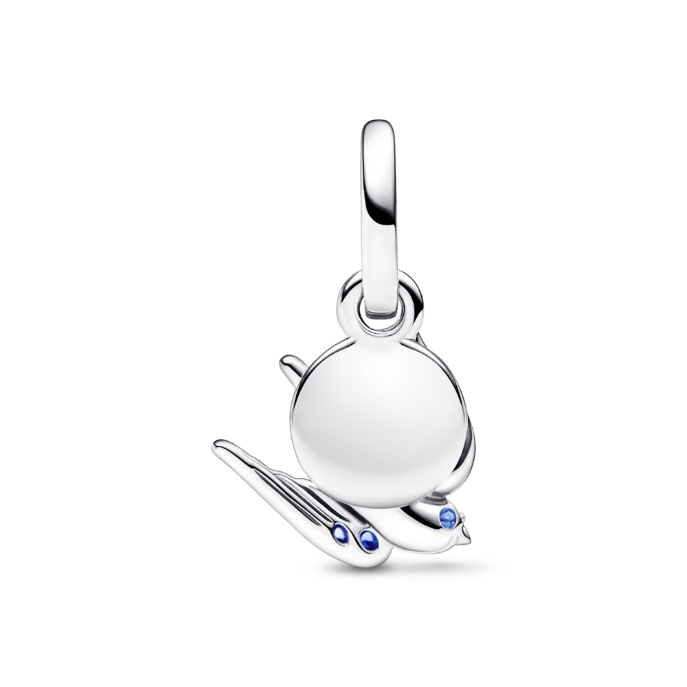 Charm Colgante Doble Golondrina Reluciente y Cita|Pandora - Pandora Panamá