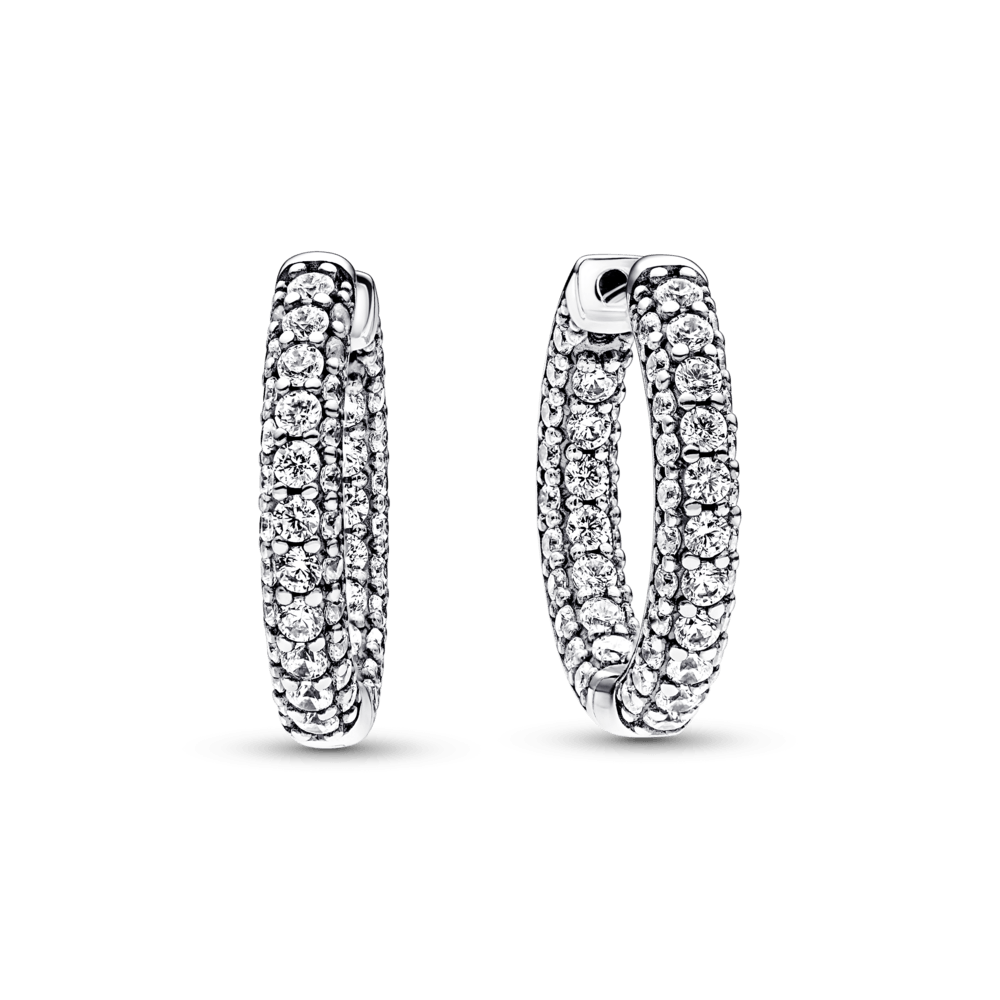 Aretes de Aro Hilera de Pavé Pandora Timeless|Pandora - Pandora Panamá ...