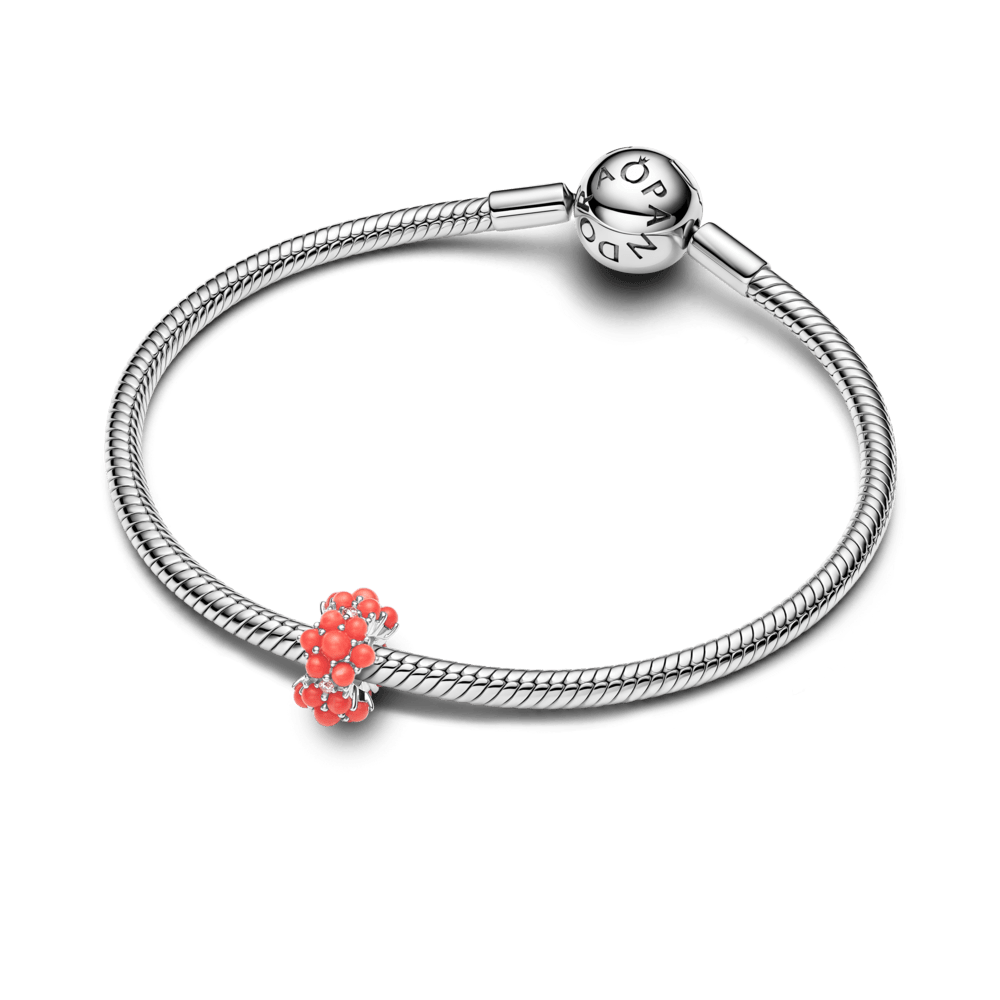 Charm Océano de Color Coral|Pandora - Pandora™ PA Joyería Oficial | 3x2 ...